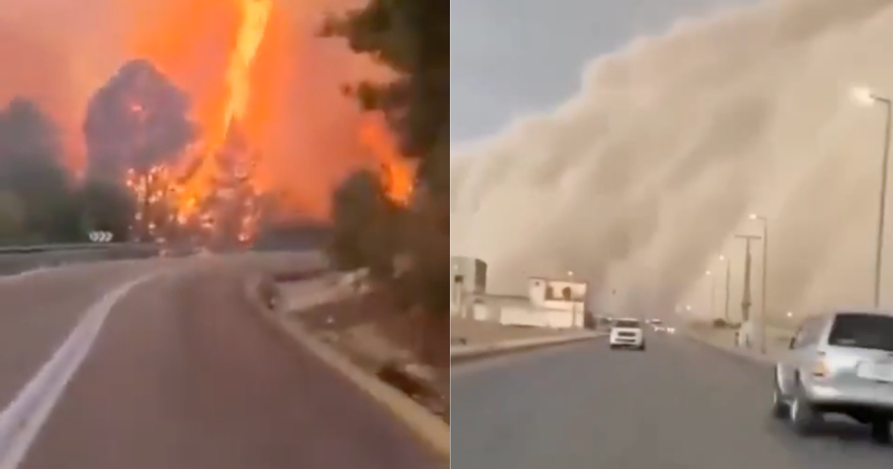 Selepas Hutan Terbakar, Tel Aviv Dilanda Ribut Pasir Luar Biasa Pula ...