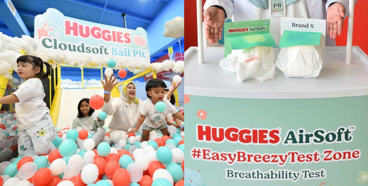 The All-New Huggies AirSoft Pants Now Available In Malaysia