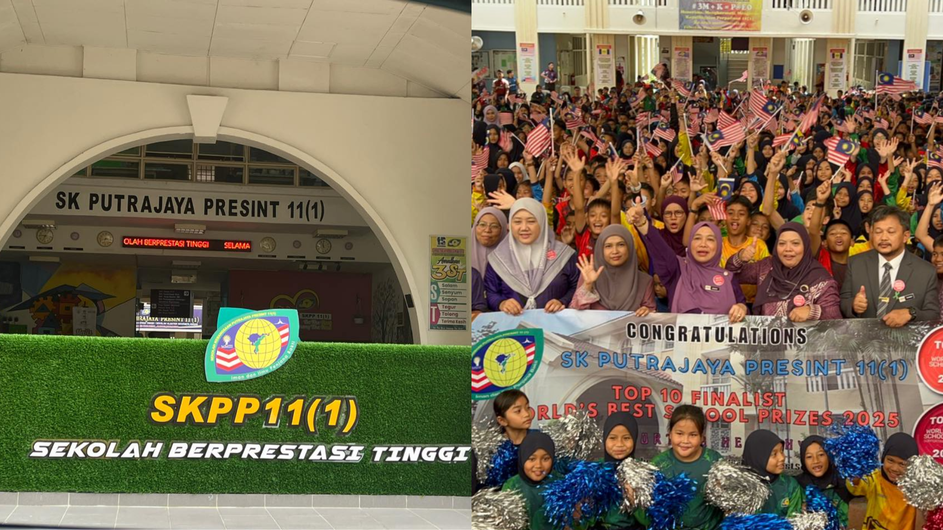 SK Putrajaya Presint 11(1) Cipta Sejarah Terpilih Dalam Senarai 10 ...