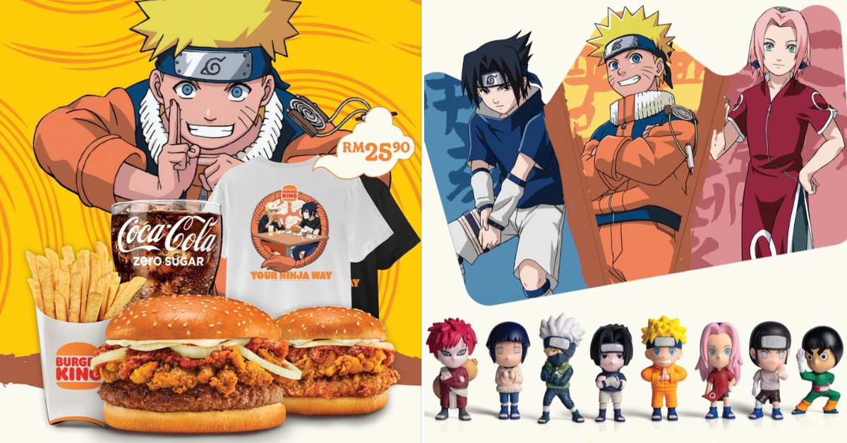 Dattebayo! Burger King Has Limited-Edition ‘Naruto’ Collectibles Every ...