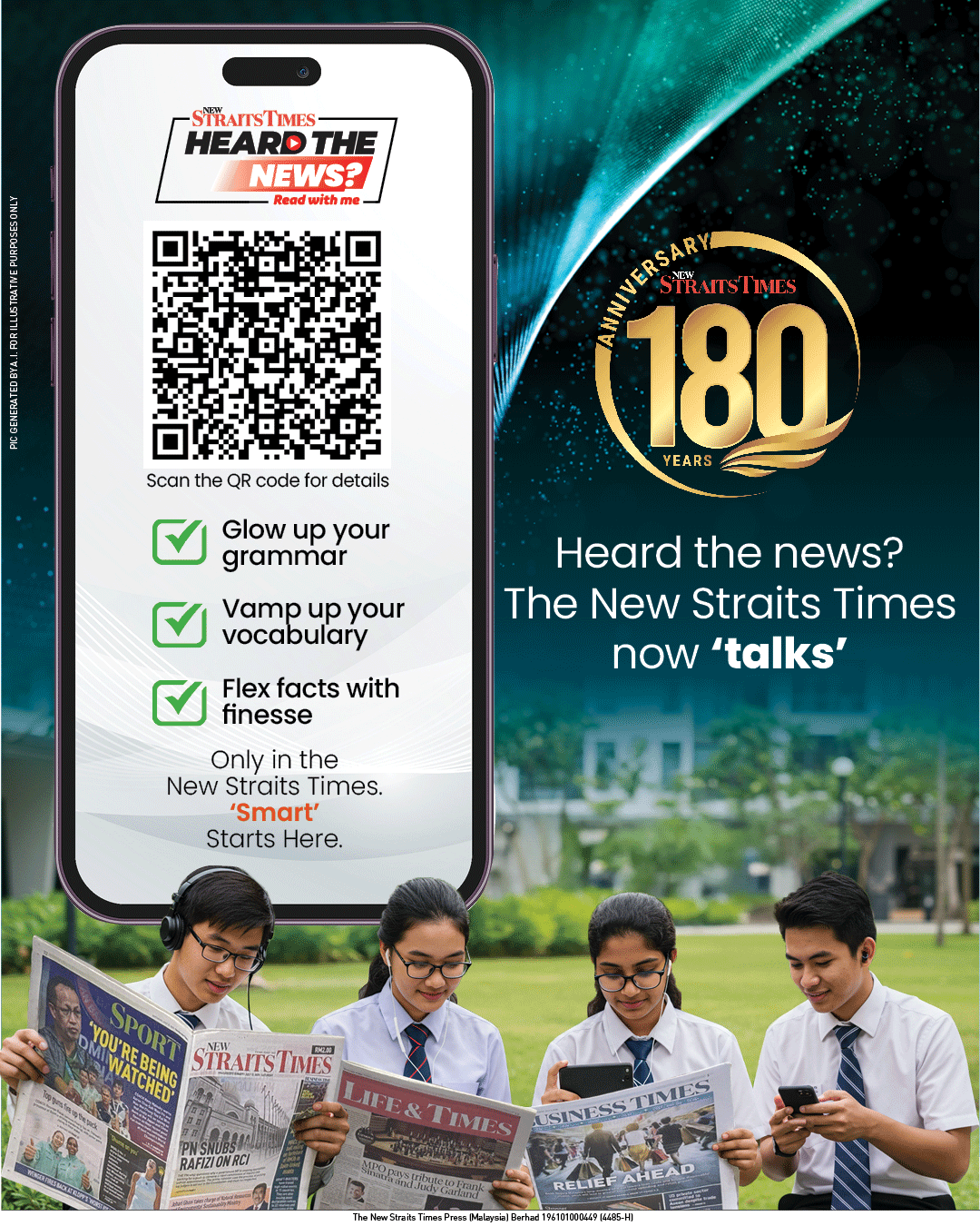You Can Now Read And Listen To New Straits Times Articles By Just ...