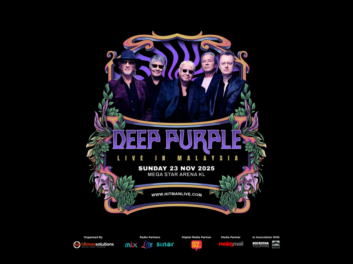 Rock Band Deep Purple Is Coming Back To Malaysia After 15 Years This ...