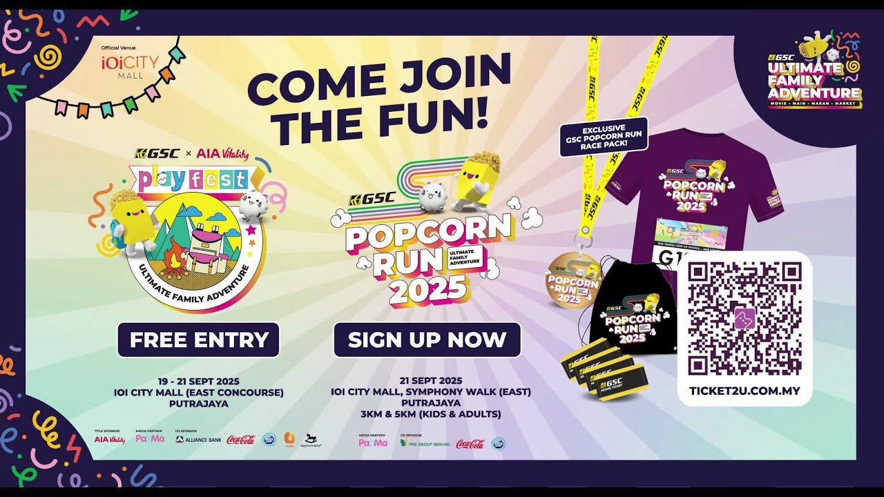 GSC Just Announced A Massive Family Festival With A Popcorn Run ...