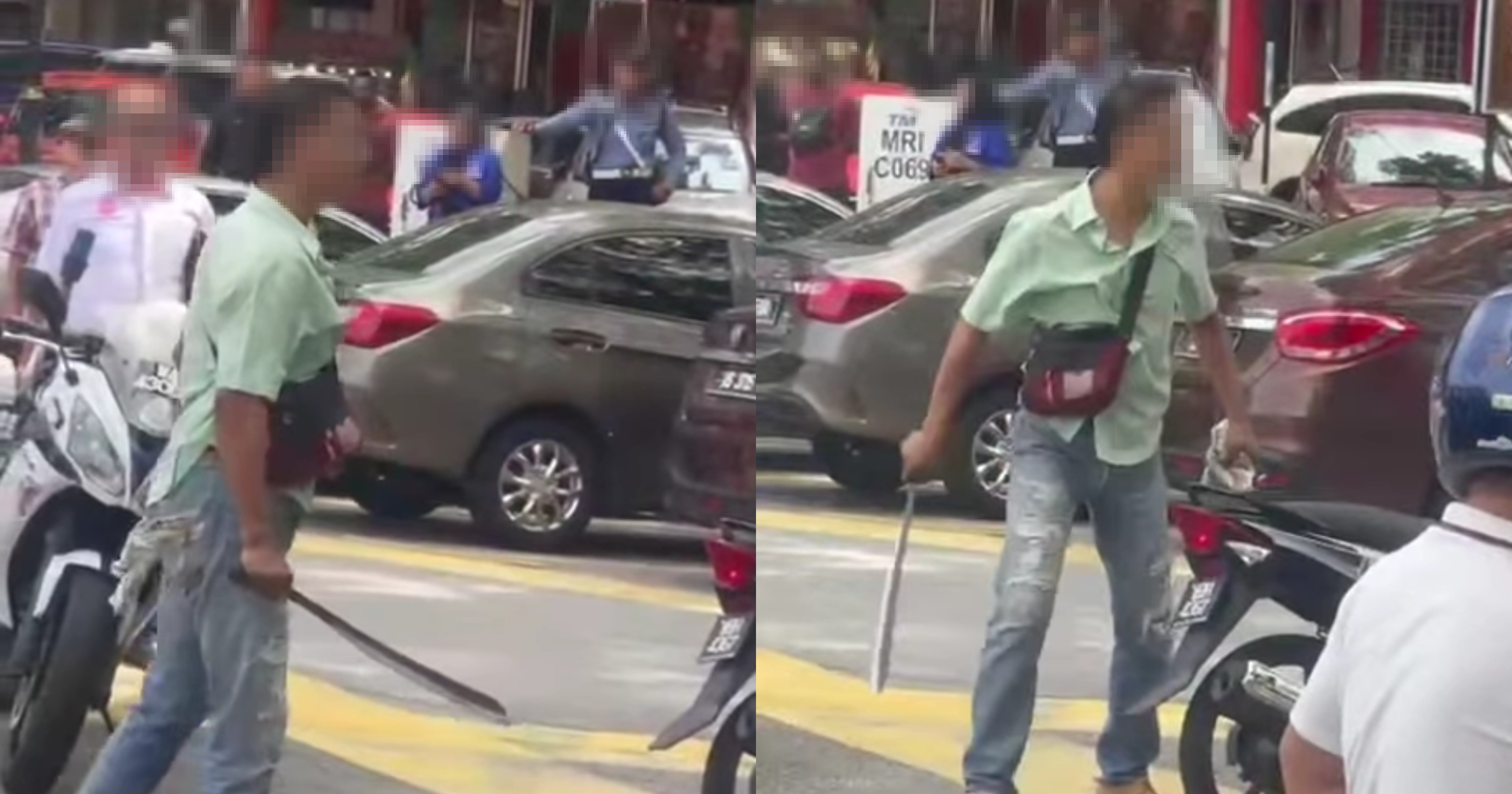 Lelaki Mengamuk Pegang Parang Masa Op Roboh Struktur Haram DBKL Kini ...