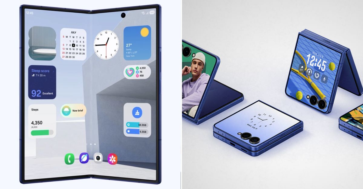 Samsung’s New Foldable Smartphones Just Got Slimmer & More Powerful ...