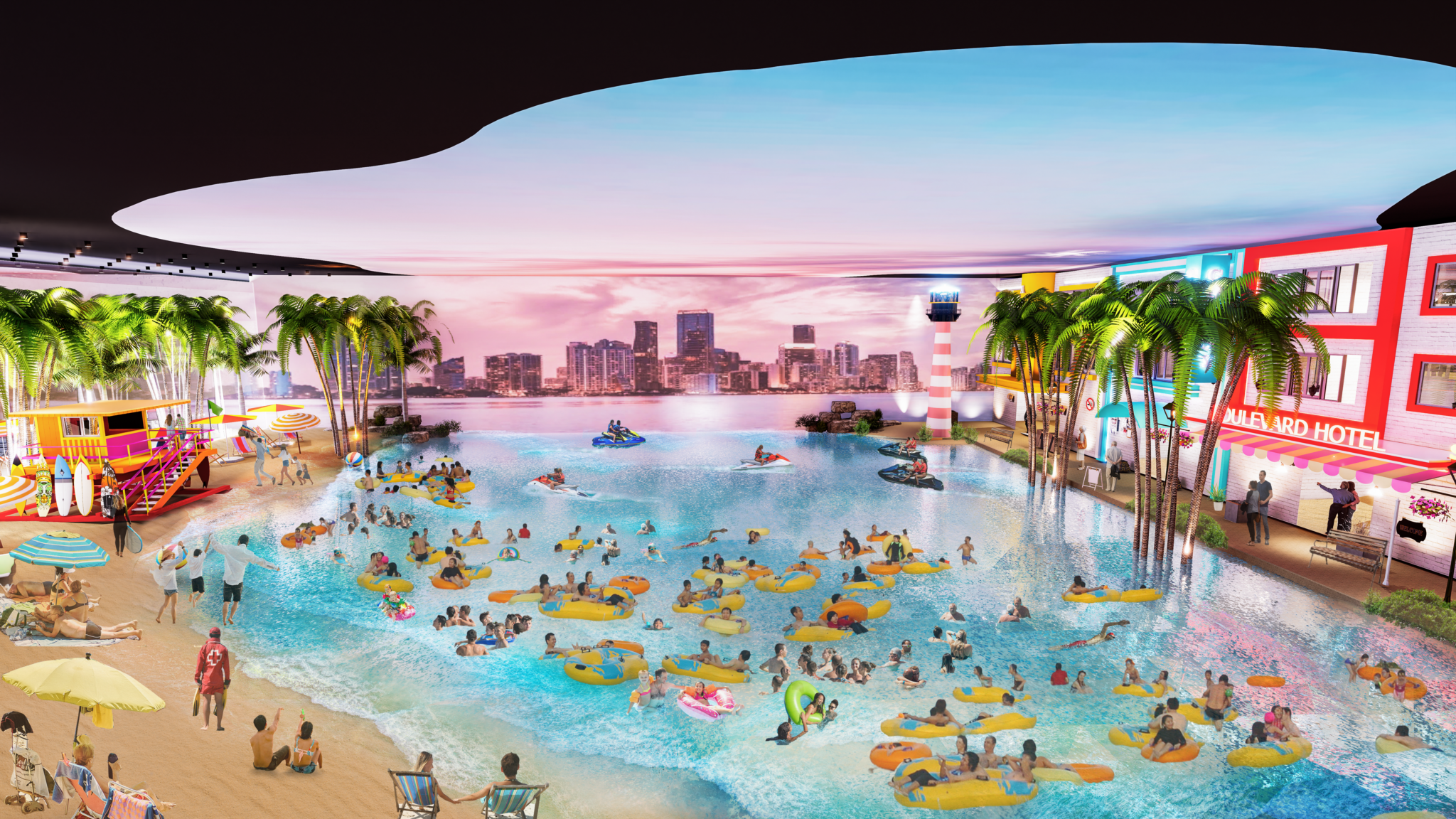 PJ Mall’s Olympic-Size Ice Rink Returns And Now, There’s Skiing Too