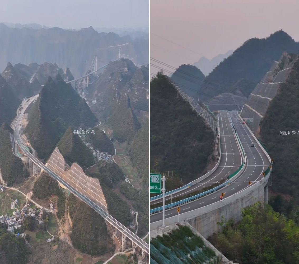 China Slices Through Mountains To Build A 150KM Highway. Here’s How ...