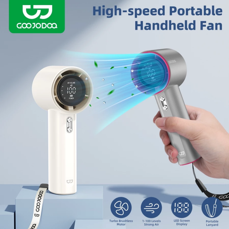 9 Handheld Fans You Can Buy Online With Good Battery Life & Strong Wind ...