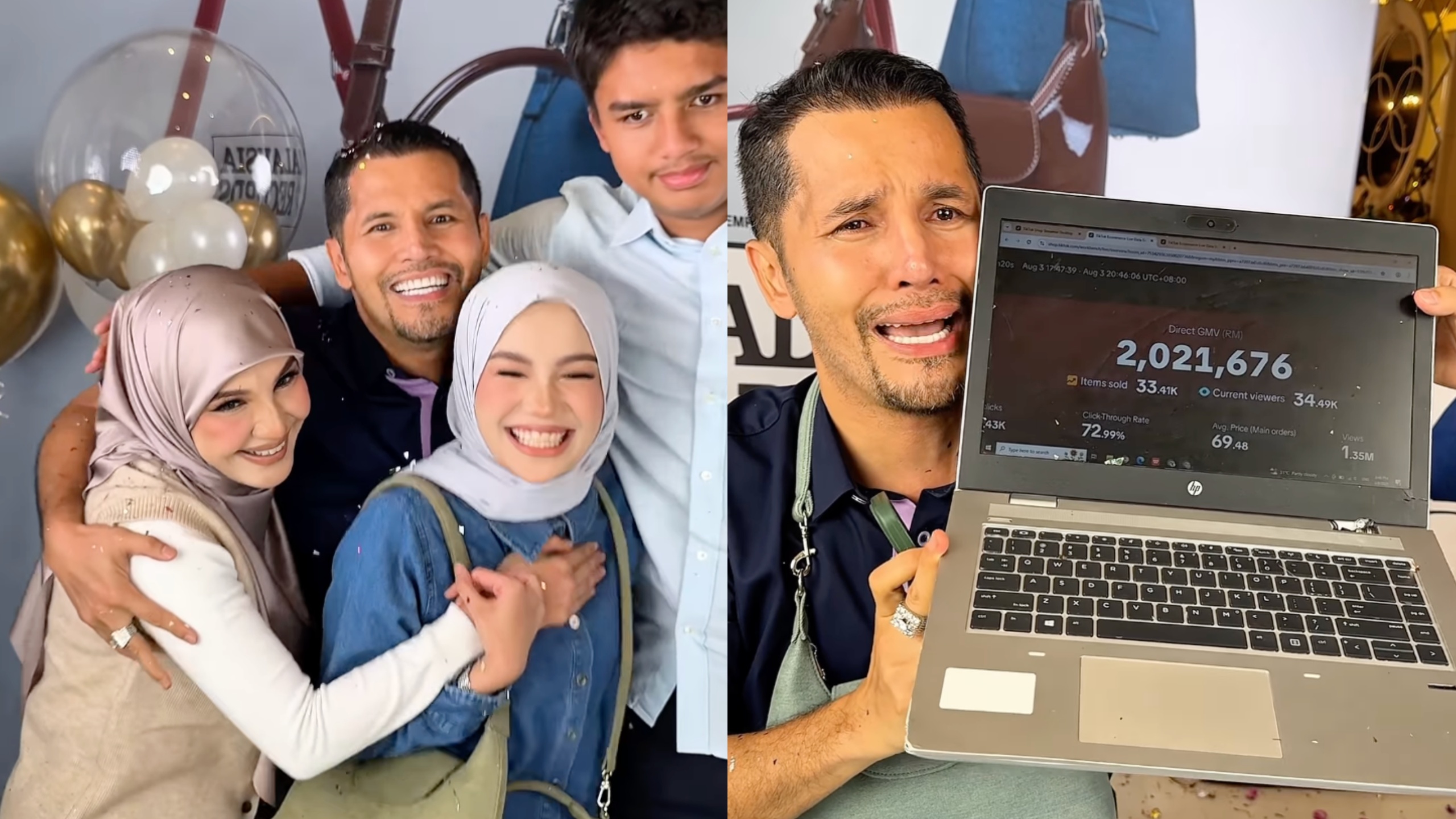 Aliff Syukri Pecah Rekod Malaysia Book Of Records, Jual Beg Tangan RM1 ...