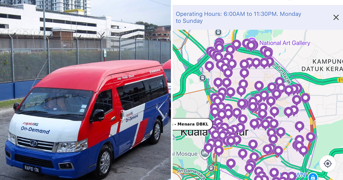 What Is Rapid KL On-Demand? Here’s How To Book A Ride From RM1