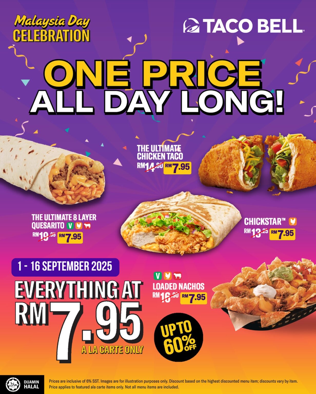 11 Promo Makanan Sempena Hari Malaysia 2025 Yang Confirm Berbaloi