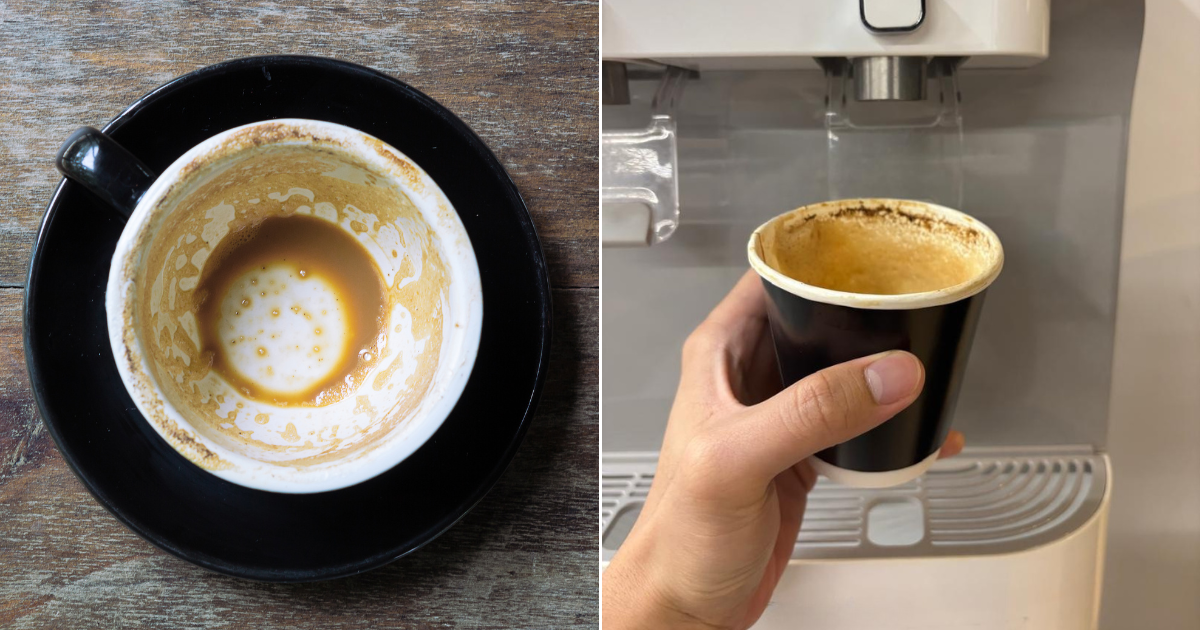 “Is It Gross To Drink Water From Your Used Coffee Or Tea Cup?” — Here’s ...
