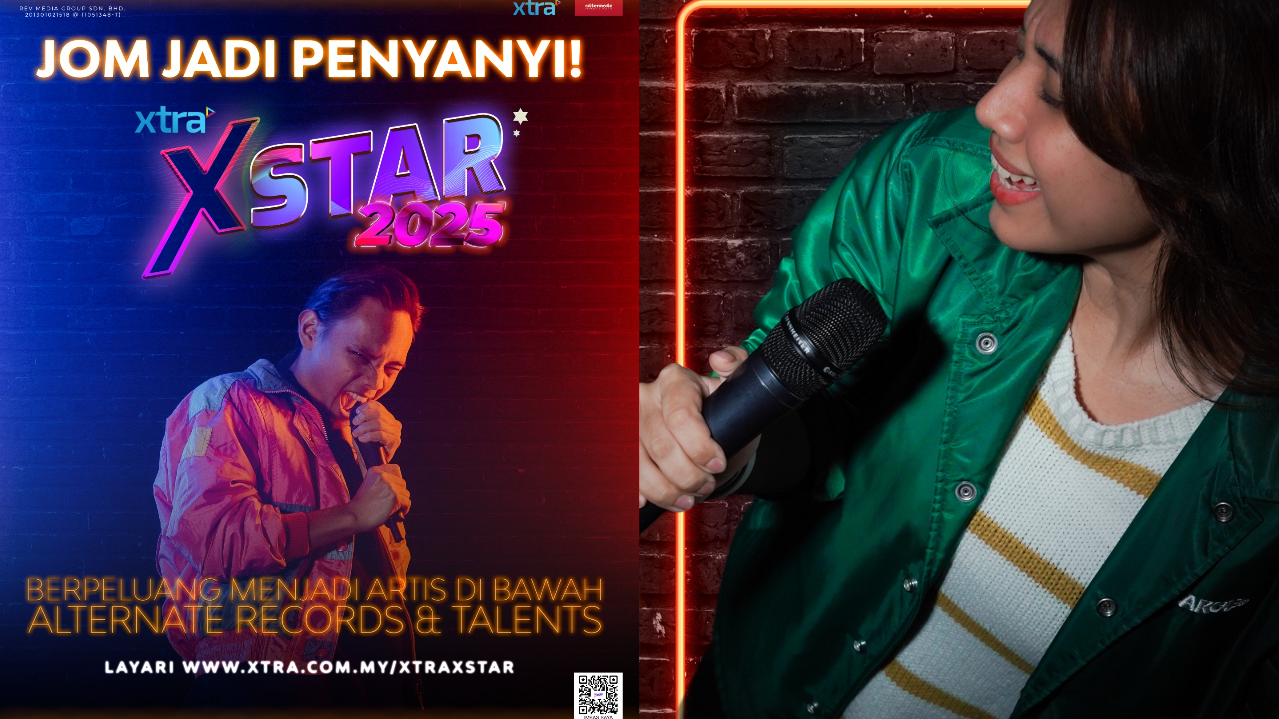 XTRA XSTAR 2025 Kembali! Ini Peluang Anda Jadi Artis Rakaman Tanpa ...