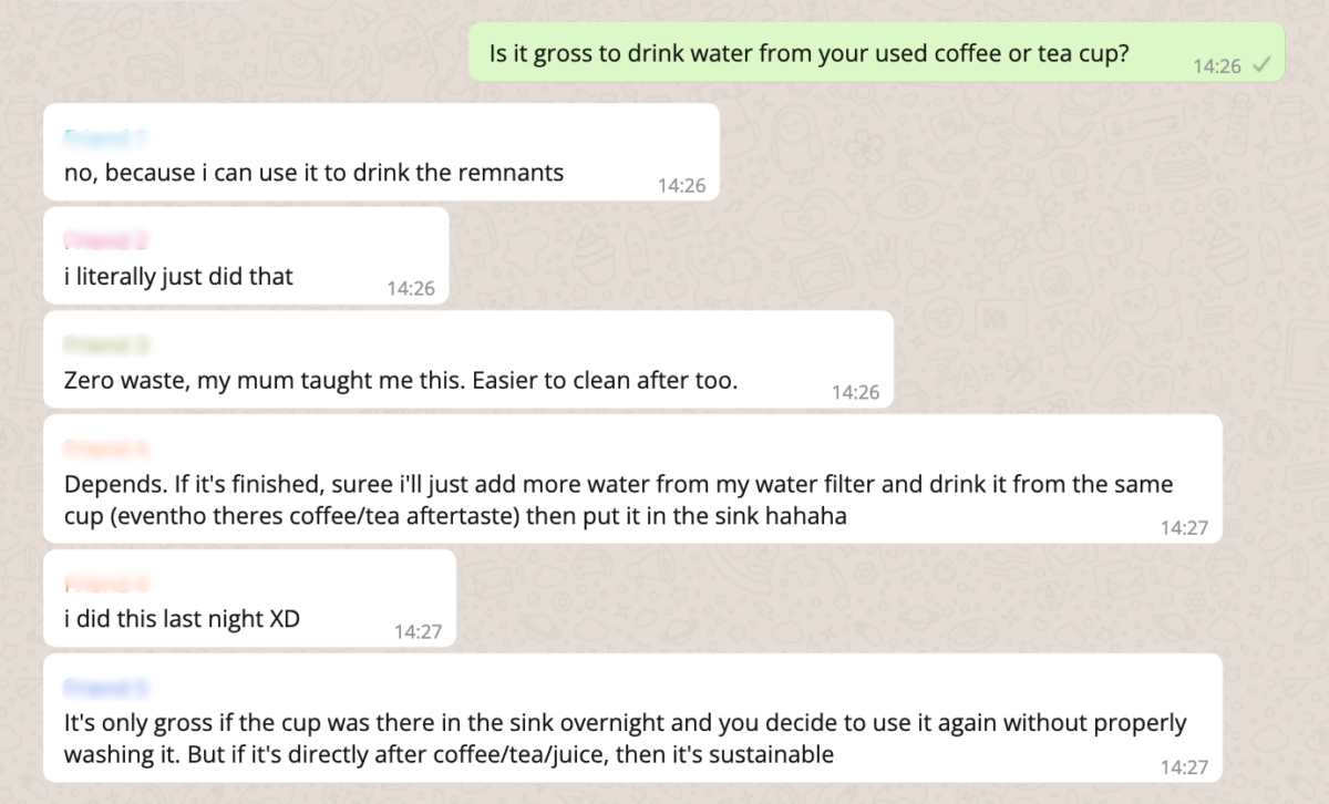 “Is It Gross To Drink Water From Your Used Coffee Or Tea Cup?” — Here’s ...