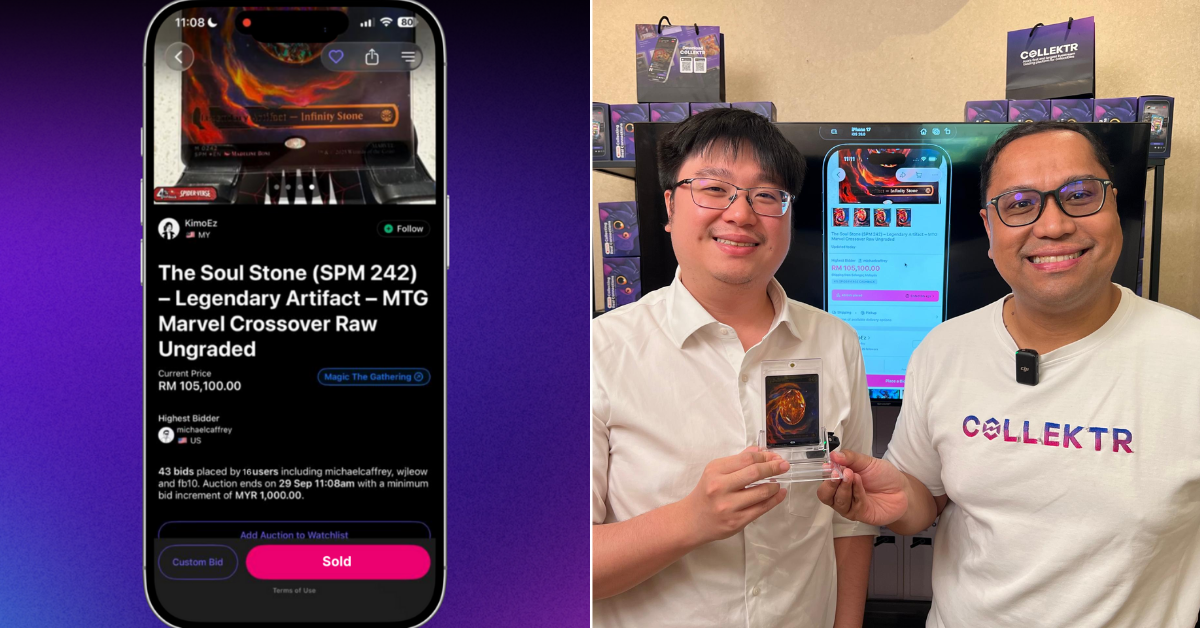 Malaysia Sets World Record With RM105,100 Bid On Rare MTG Card