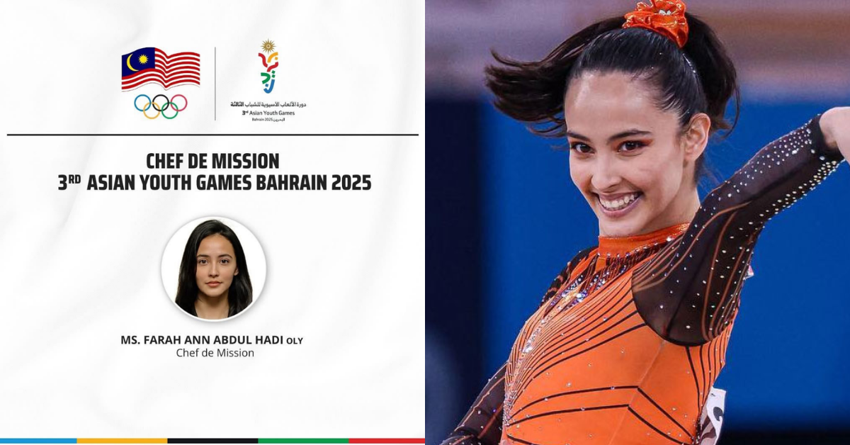 Farah Ann Takes On Malaysia’s Chef de Mission At The 2025 Asian Youth Games