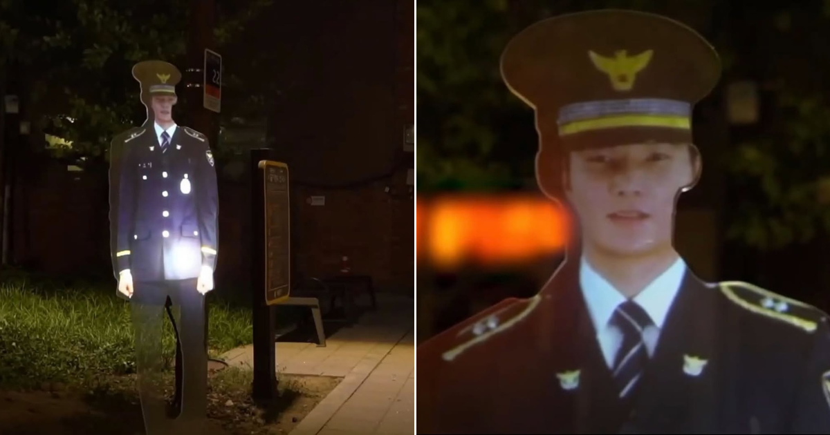South Korea Deploys Holographic Police Officers To Fight Crime
