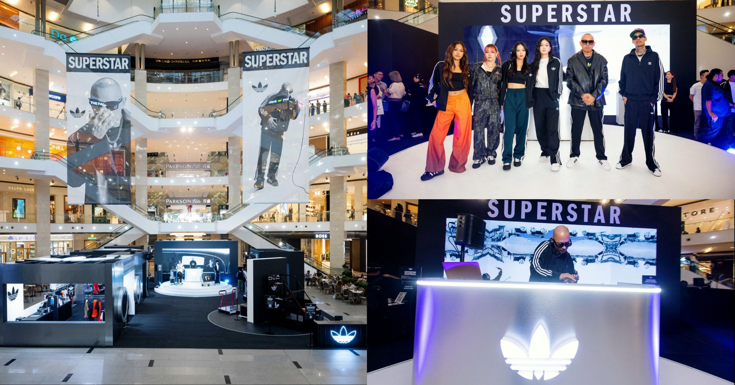 adidas Originals Raikan Acara Superstar Di ‘Pop-Up’ Pavilion, Kuala Lumpur