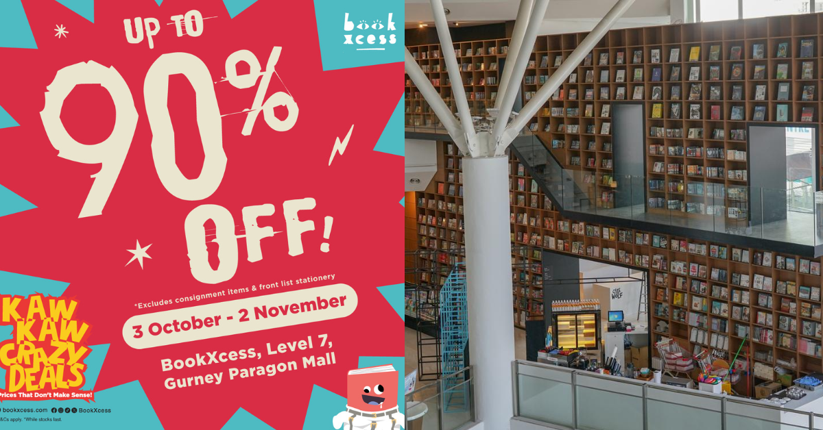 Final BookXcess Mega Sale To Take Place In Penang With Up To 90% Off