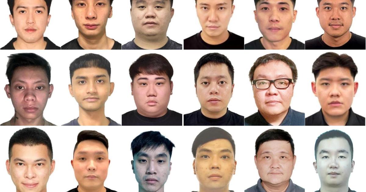 Police Release Photos Of 27 S’poreans & 7 M’sians Wanted In RM133 ...