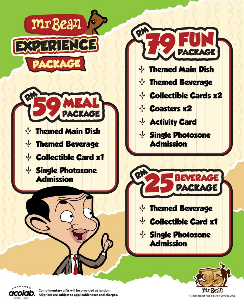 Check Out This Cafe’s Mr Bean Experience In November To Celebrate 35 ...