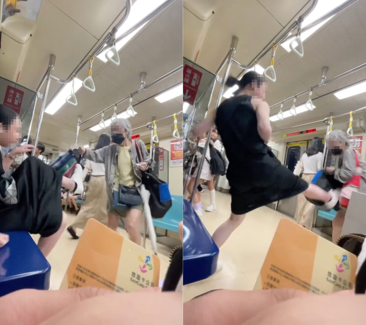 Elderly Woman Kicked By Passenger On Taiwan MRT In Viral Video Has Been ...