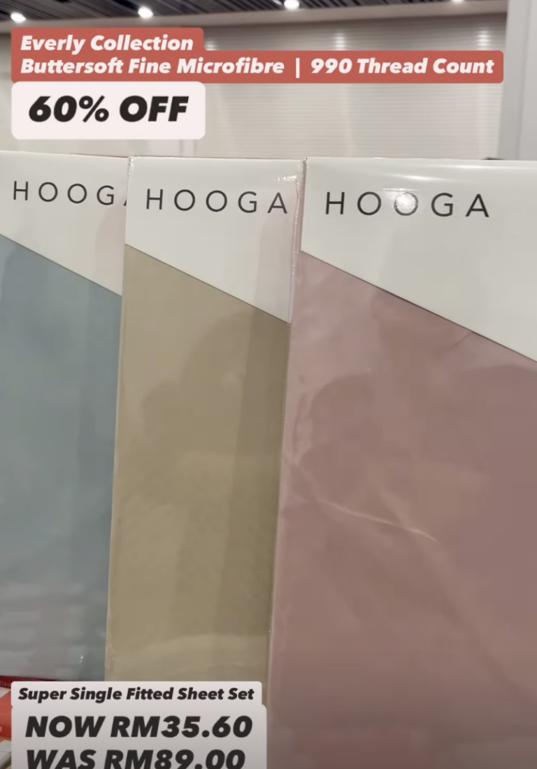 Hooga Is Having Its Seasonal Haul Now Until 5 October With Up To 80% Off