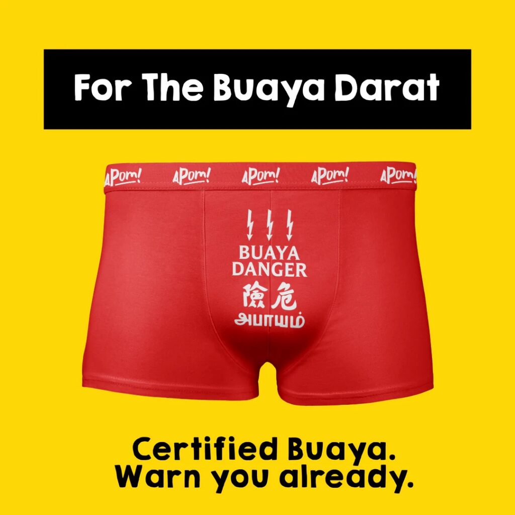 APOM Releases Cheeky Malaysian Underwear Collection That’ll Make You ...