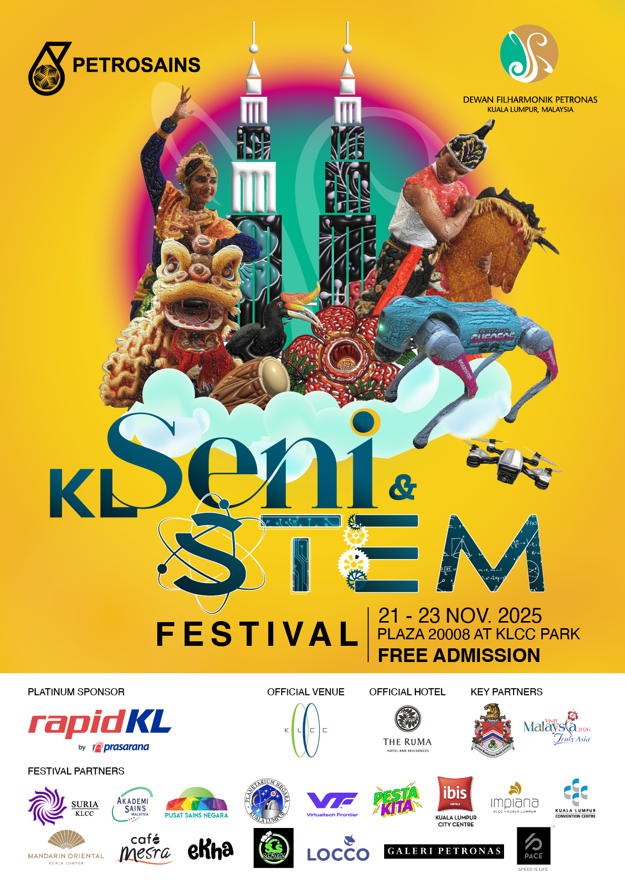 This 3-Day Free Festival At KLCC Park Is Jam-Packed With Shows, Art ...