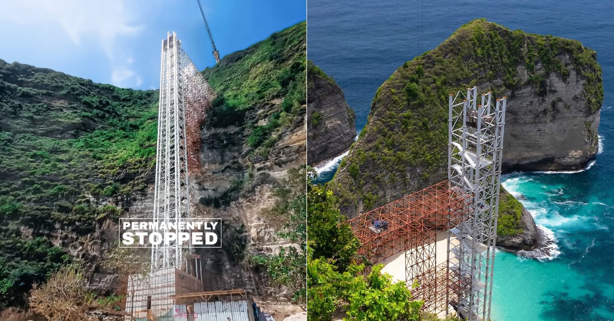 Bali To Tear Down Nusa Penida Glass Lift After Public Backlash