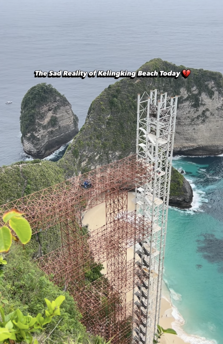 Bali Halts Glass Lift Construction At Kelingking Beach After Massive ...