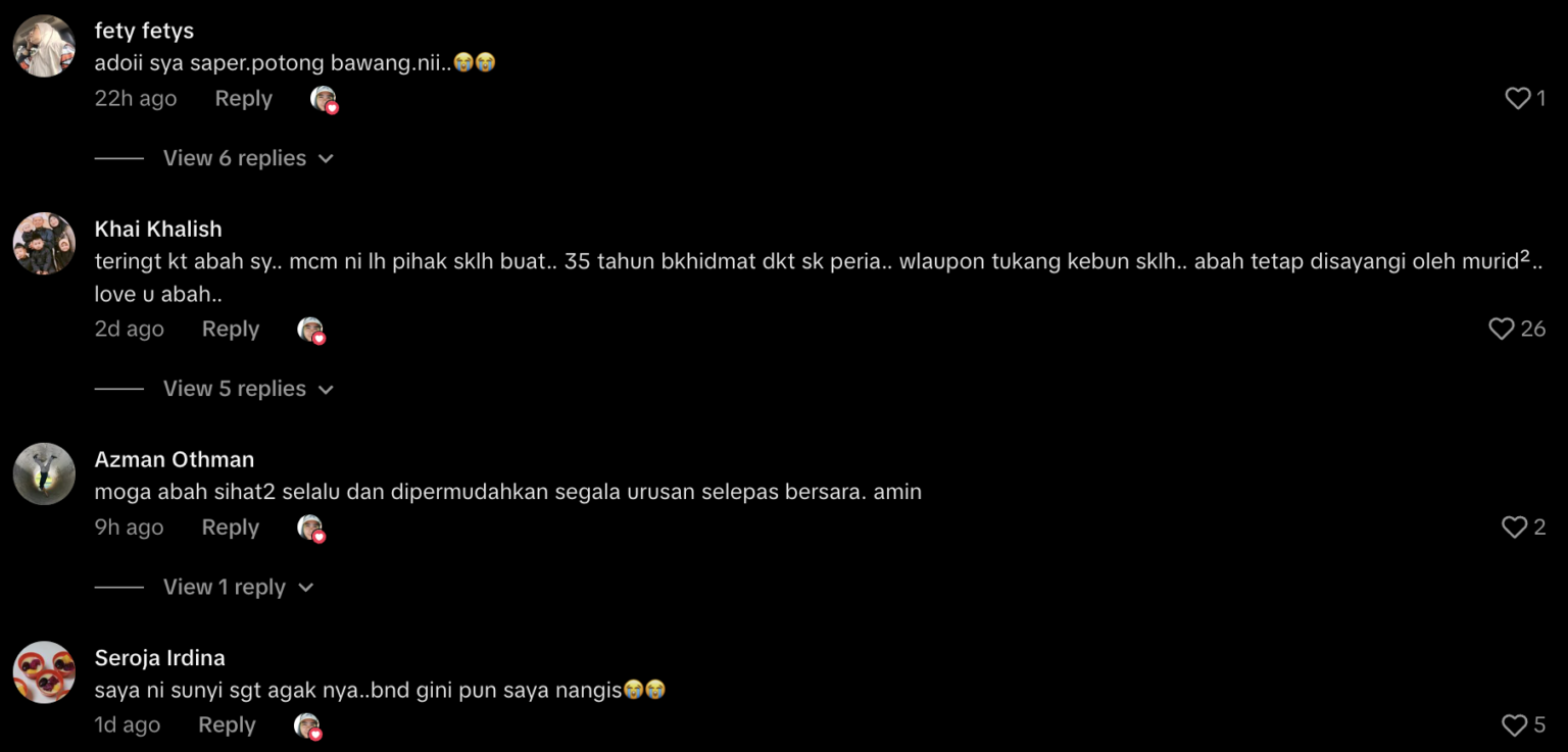Pak Cik Guard Bersara Diraikan Sekolah, Murid Berlari Peluk & Nangis Di ...
