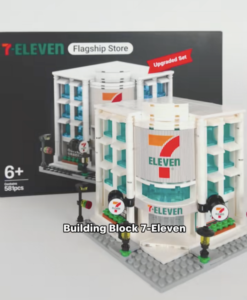 7-Eleven’s Limited-Edition Building Block Set Is Back With Light & Sound