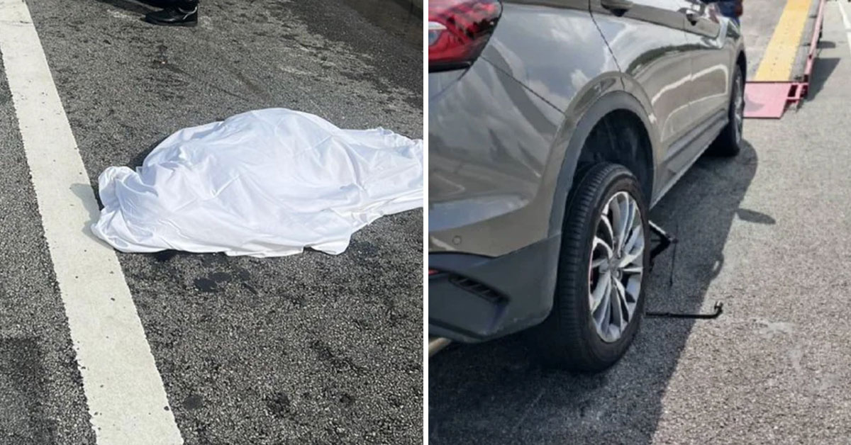 Woman Dies After Being Hit By Lorry While Changing Tyre On PLUS Expressway