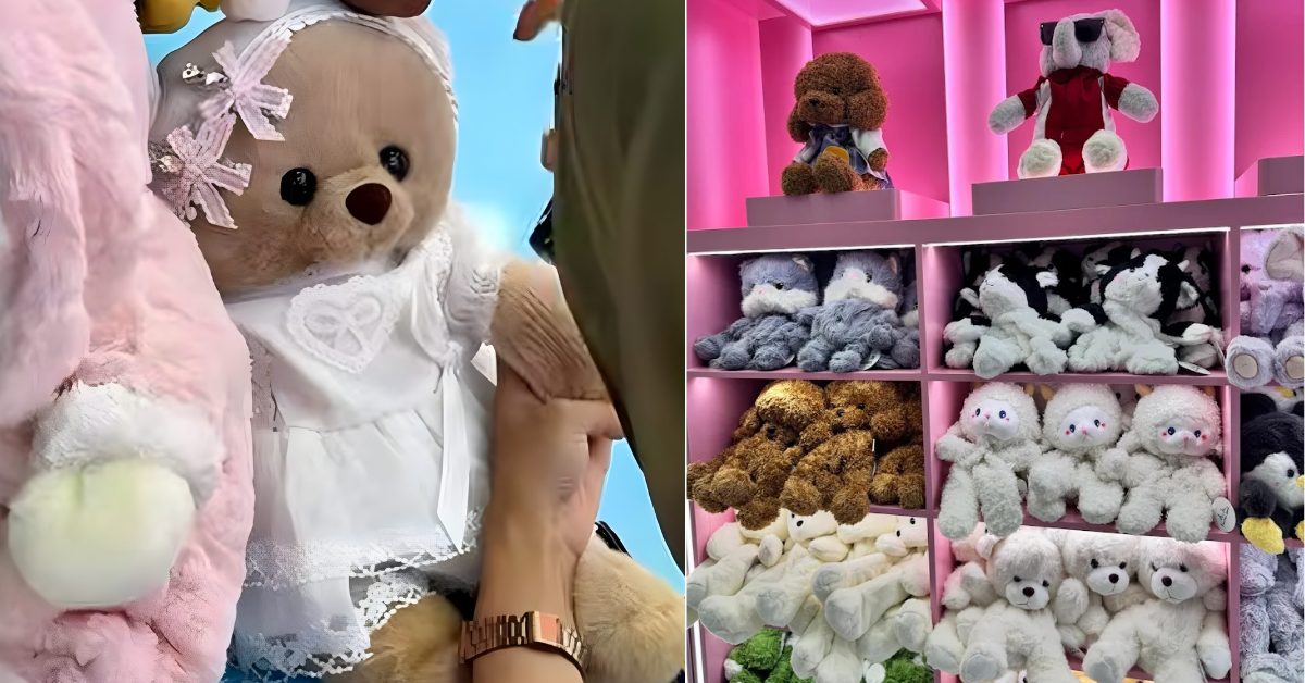 Build Your Own Teddy Bear At This DIY Store In Ipoh