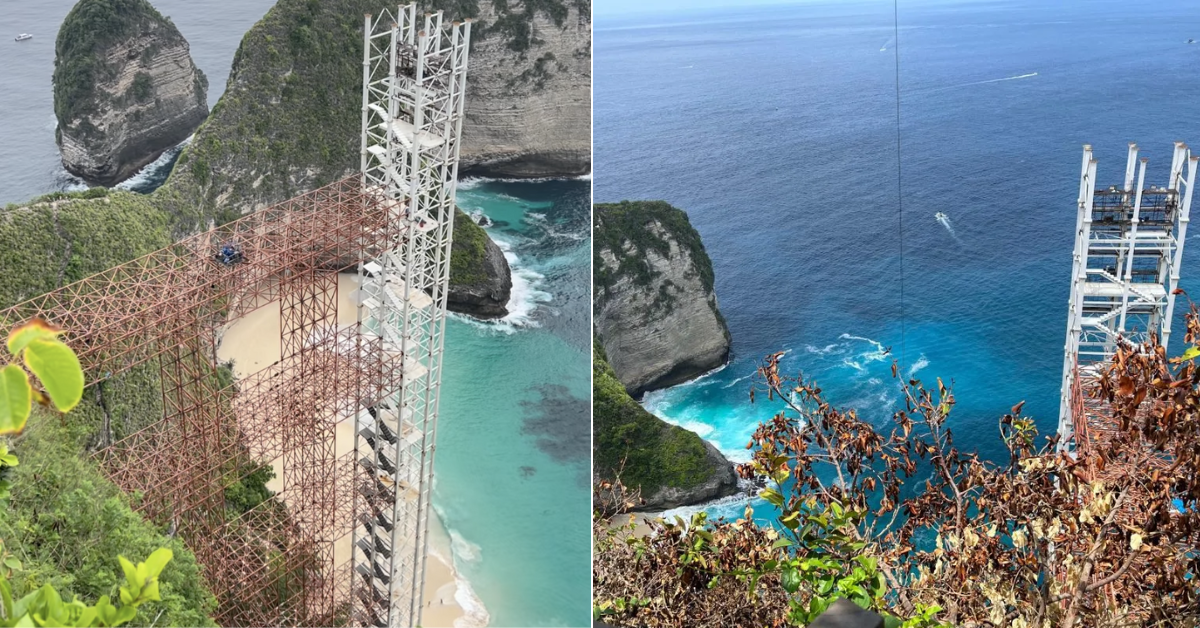 Bali Halts Glass Lift Construction At Kelingking Beach After Massive ...
