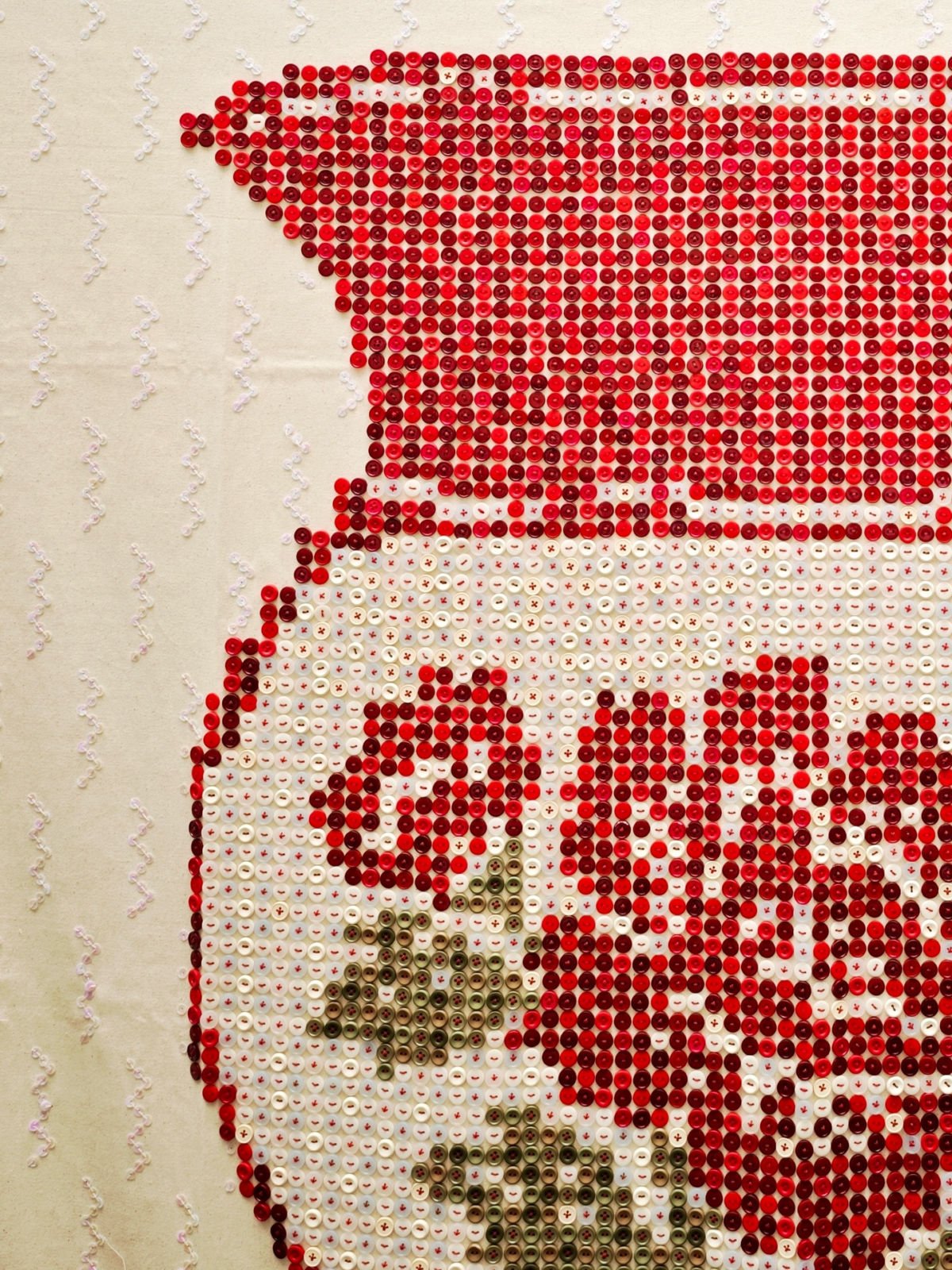 Malaysian Artist Red Hong Yi Crafts Heartfelt Button Art Series About ...