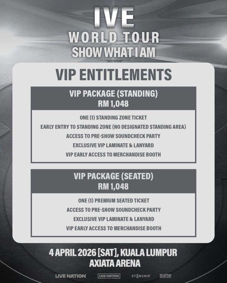 IVE Is Bringing Their ‘Show What I Am’ World Tour To KL In April 2026