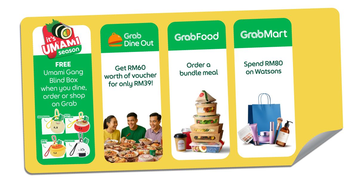 Grab Malaysia’s First-Ever Umami Gang Plushies Are Here! Here’s How to ...