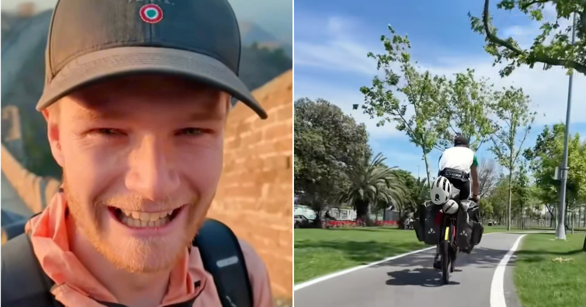 Frenchman Cycles 18,000KM From France To China After Beating Lyme Disease