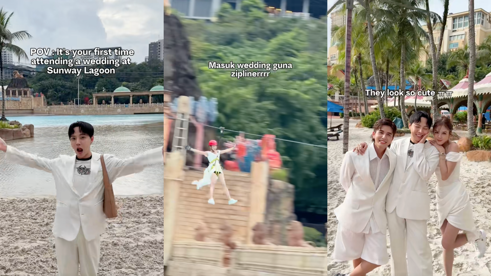 [VIDEO] Pengantin Sewa Satu Sunway Lagoon Untuk Majlis Kahwin, Siap Ada ...