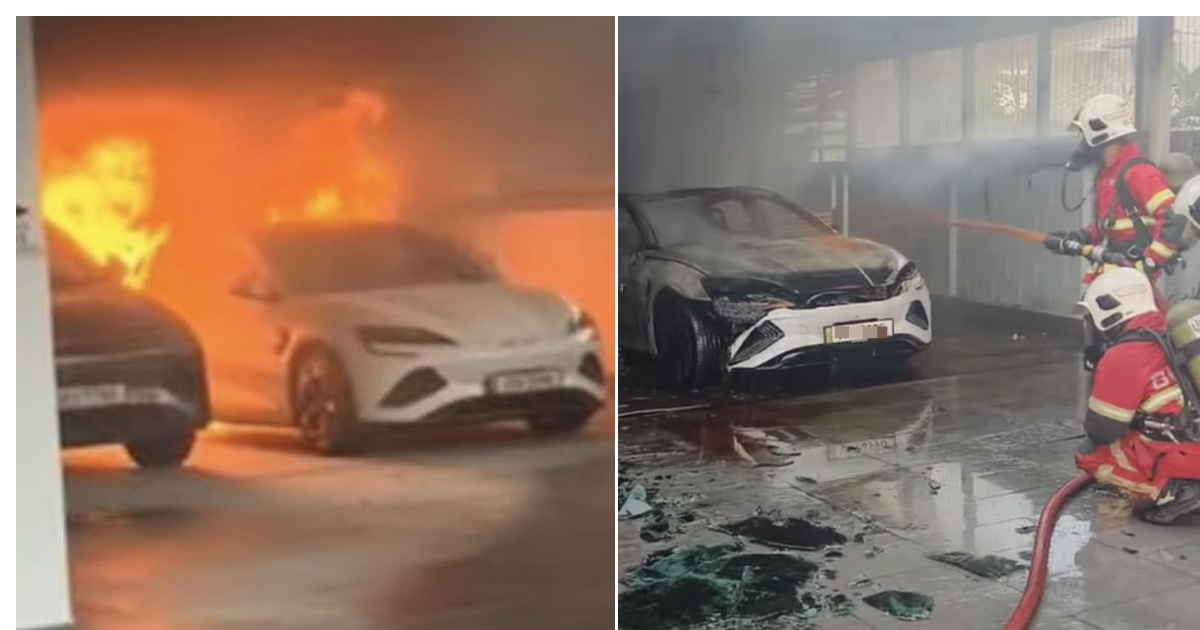 Bomba Confirms 2 EVs In Petaling Jaya Fire Were Not Charging During ...