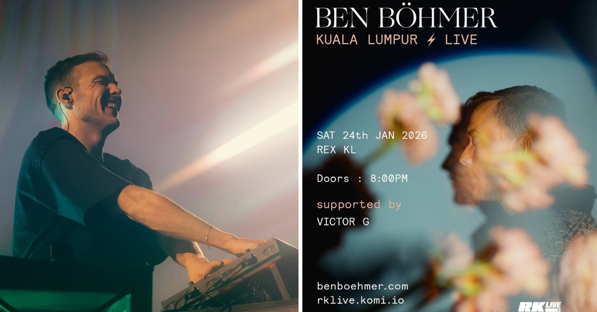 German DJ Ben Böhmer Is Heading To KL For The First Time Ever This January