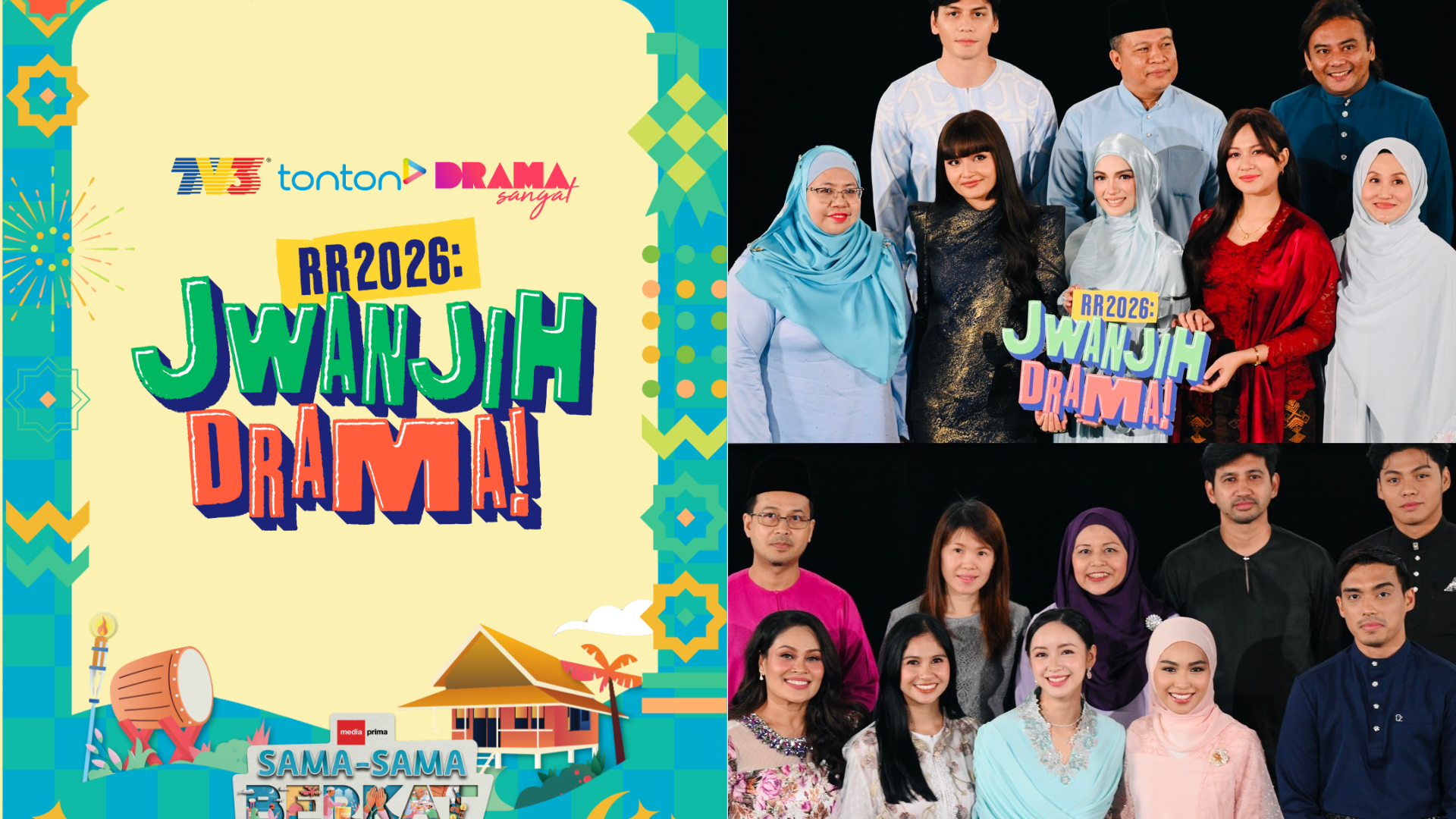 Senarai Drama TV3 & Tonton Wajib Tengok Sepanjang Ramadan Raya 2026