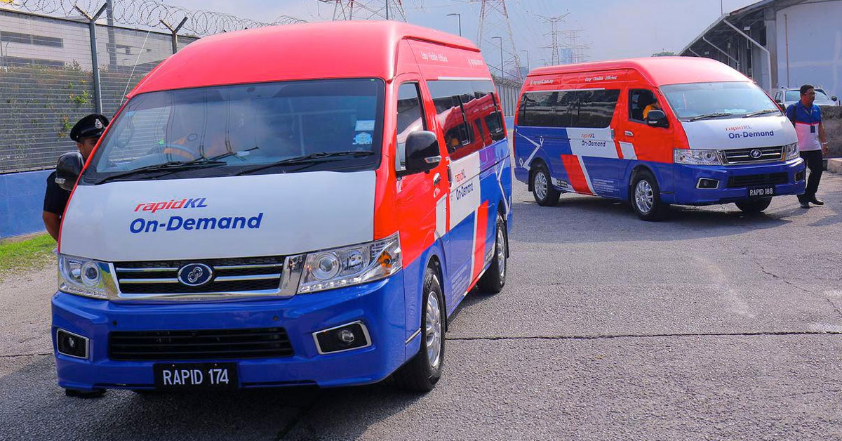 Rapid KL On-Demand Fares To Be Fixed At RM2 Per Ride