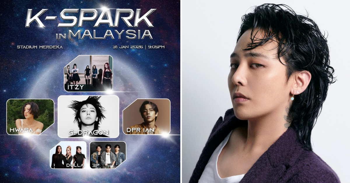 G-Dragon, DPR Ian, Hwasa & ITZY Are Taking Over Stadium Merdeka This 31 ...