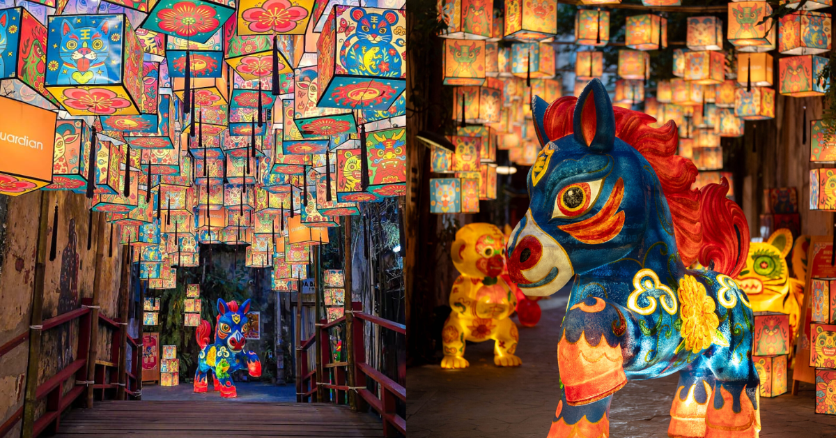 Kwai Chai Hong’s CNY Decorations Are Up And Bursting With Colour