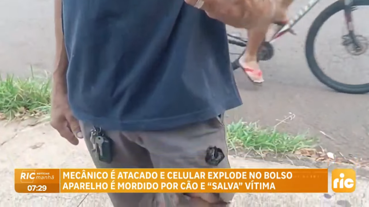 Exploding Smartphone Saves Brazilian Man From Vicious Dog Attack