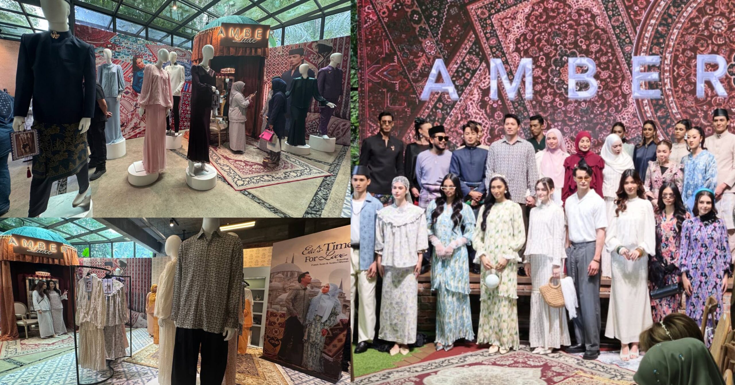 AMBER EID’S: TIME FOR LOVE, Koleksi Eksklusif Amber LUXE Diperkenalkan ...