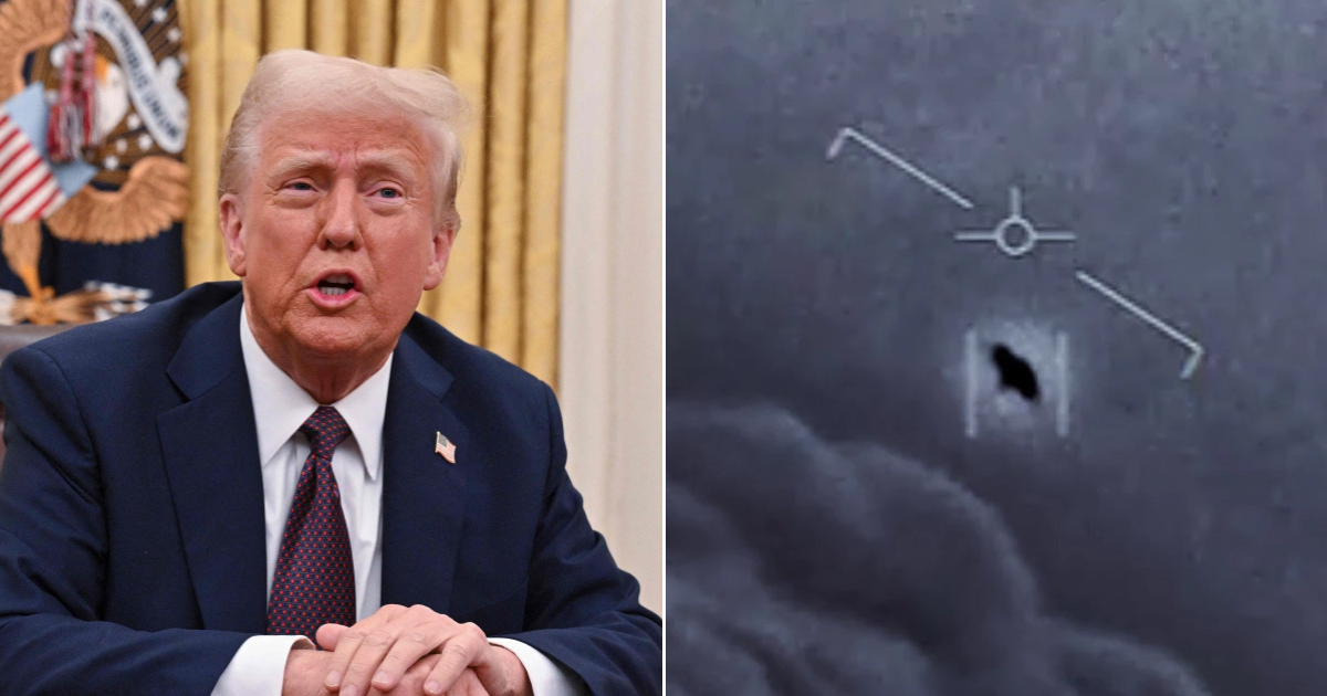 Trump Orders Release Of Secret US Government Files On UFOs And Aliens